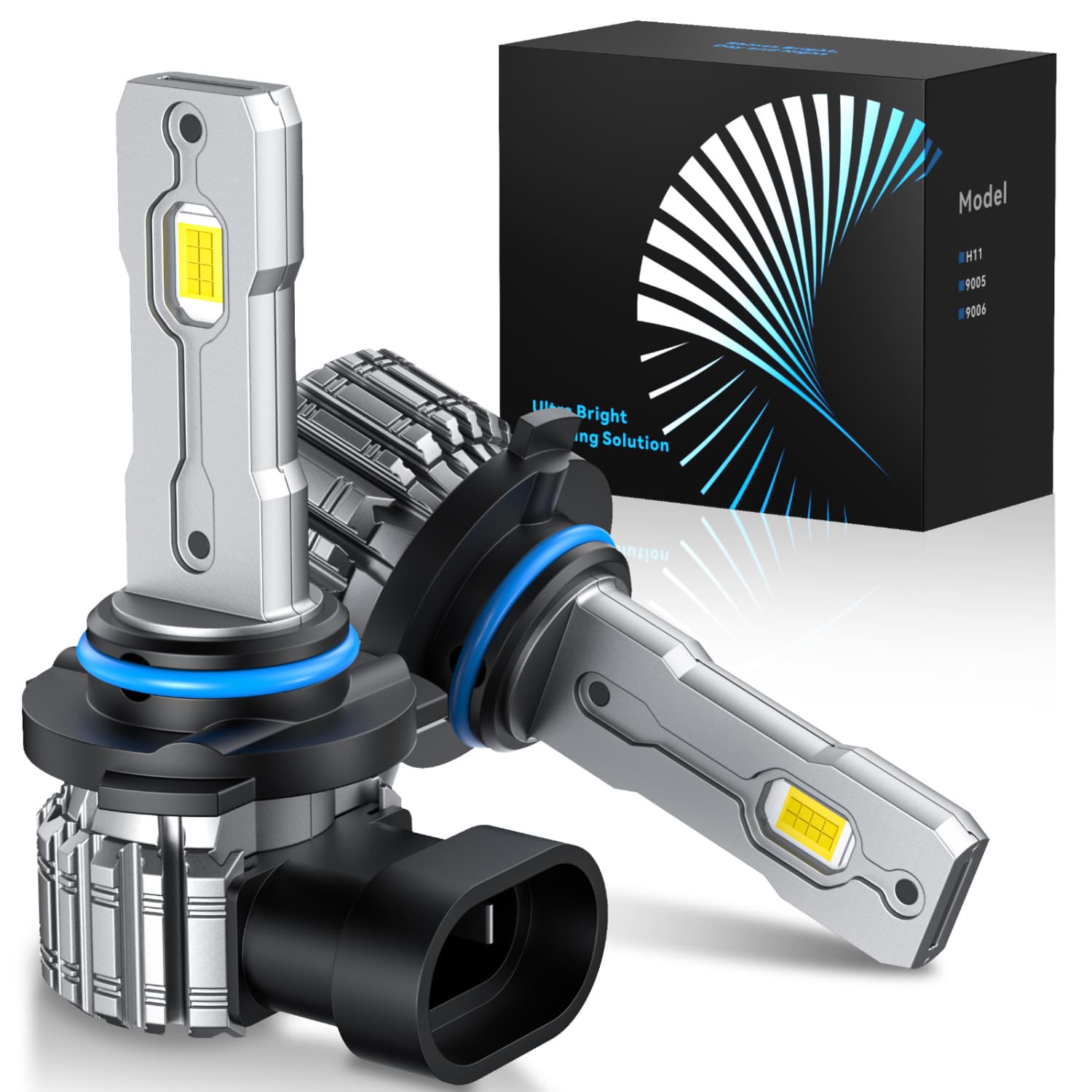 9005/HB3 LED Fog Light Bulbs 6000K Cool White 30000LM IP67 – RIMTHIN