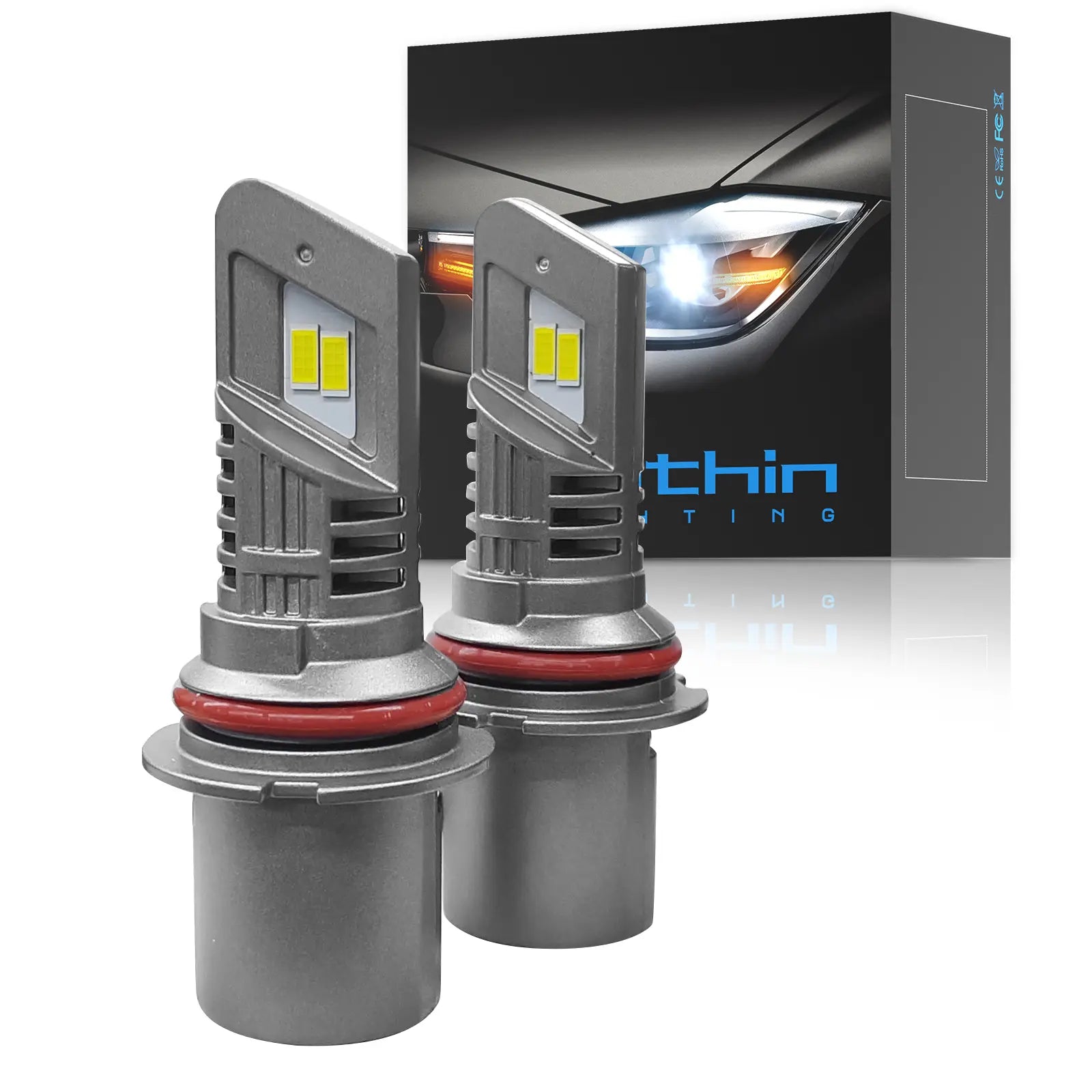 2001 Ford Mustang LED Headlight Bulbs Upgrade - RIMTHIN